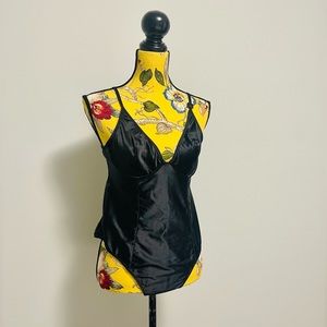 La SENZA | Tops | La Senza Unlined Satin Bodysuit Large | Poshmark